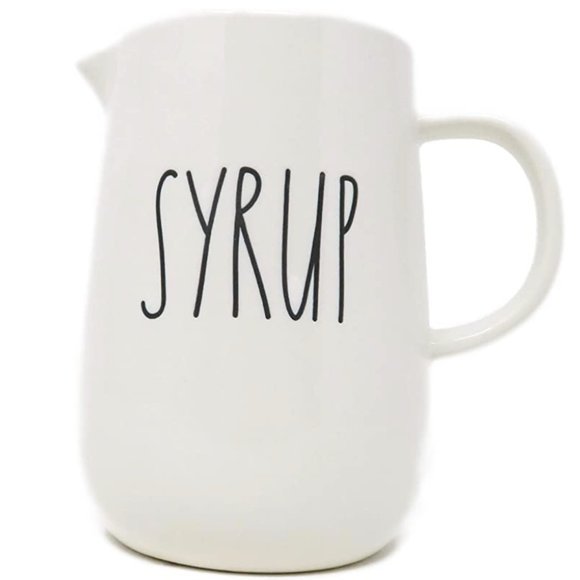 Rae Dunn | Dining | Rae Dunn By Magenta Syrup Ceramic Syrup Dispenser ...